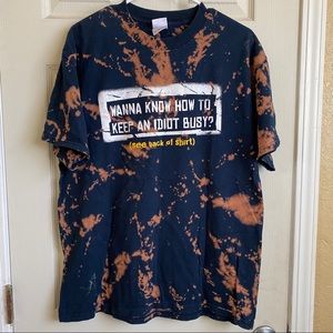 Hot Topic | Tops | Custom Tie Dye Funny Graphic Tshirt | Poshmark